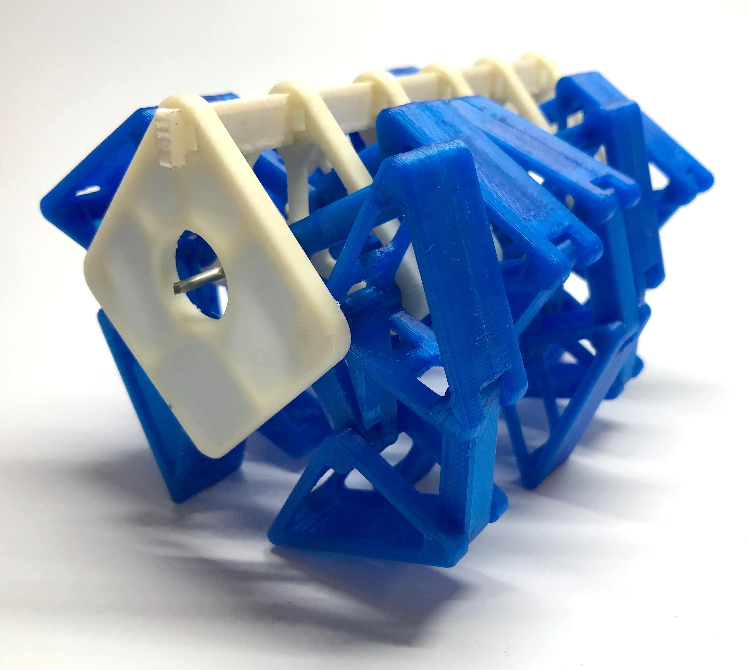 HV-074 Mechanical Walking Toy 3D Printed, Hand Assembled Strandbeest ...