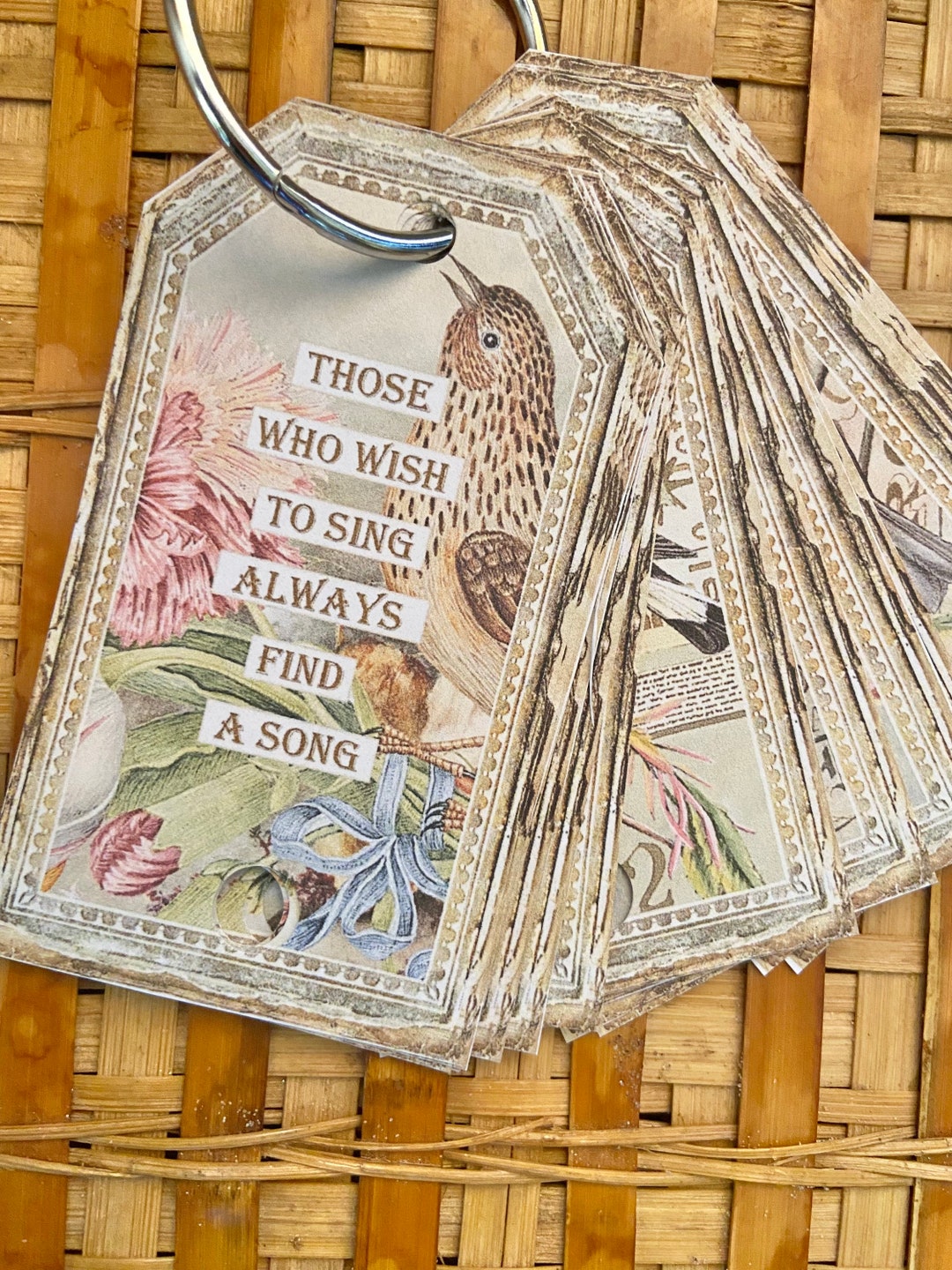 Vintage Bird Thread Drops 2.0 - Etsy