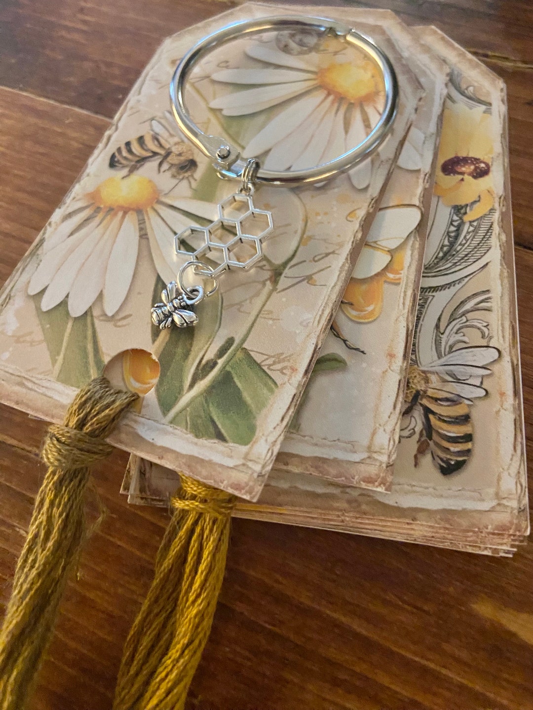 Bees & Flowers Thread Drops - Etsy