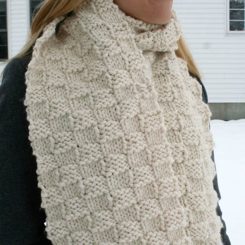 Short Scarf Pattern - Etsy