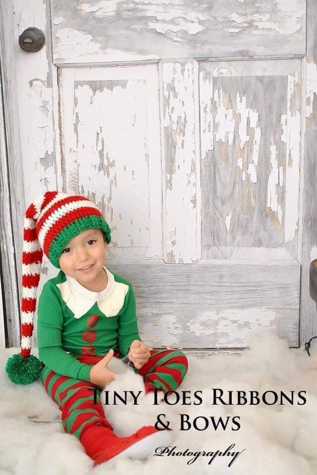 Christmas Elf Stocking Hats With Long Tail Made to Order FREE SHIPPING ...