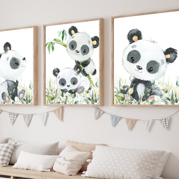 Panda Nursery - Etsy