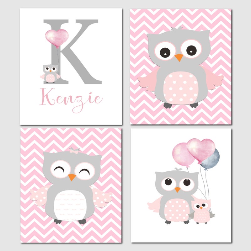 Girls Owl Decor - Etsy