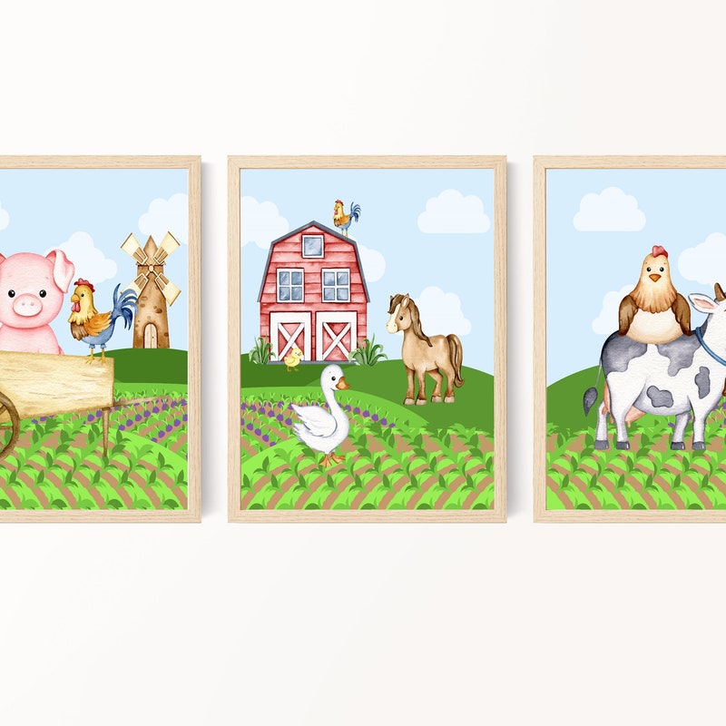 Barnyard Nursery - Etsy
