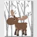 Woodland Nursery, Woodland Wall Decor Kids, Forest Animals Wall Art ...