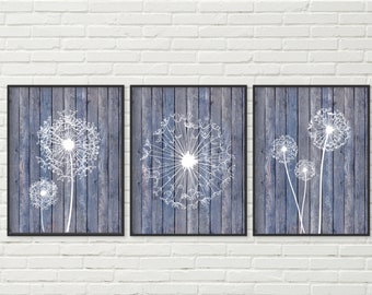 Dandelion Wall Art - Etsy