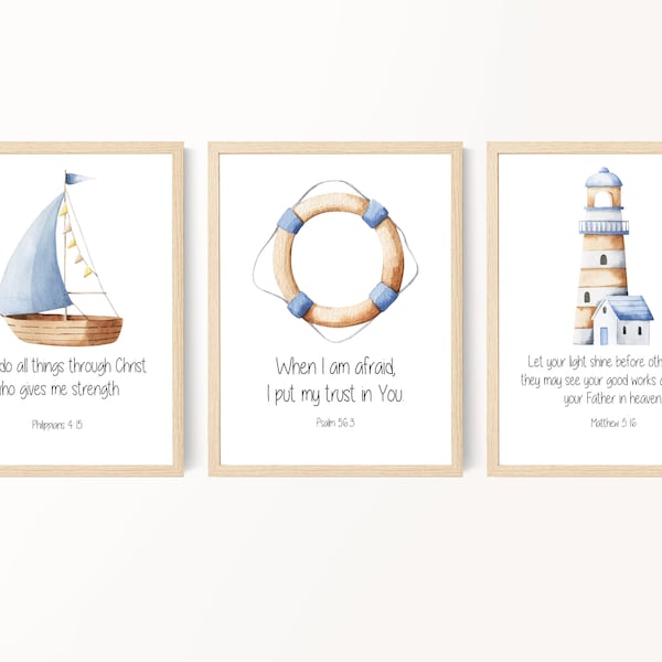 Nautical Scripture - Etsy