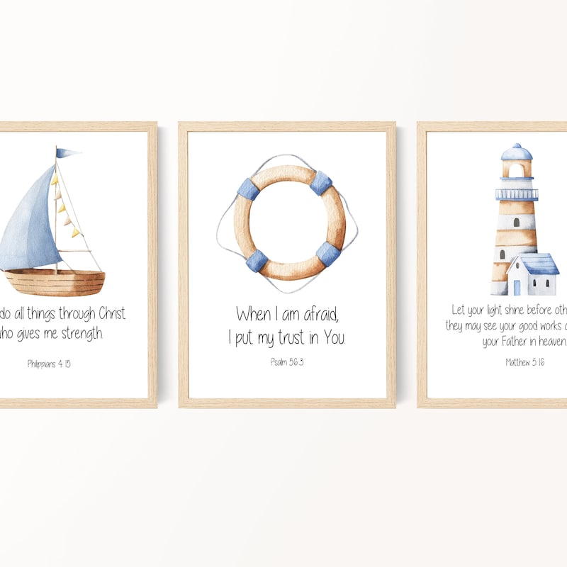 Nautical Scripture - Etsy