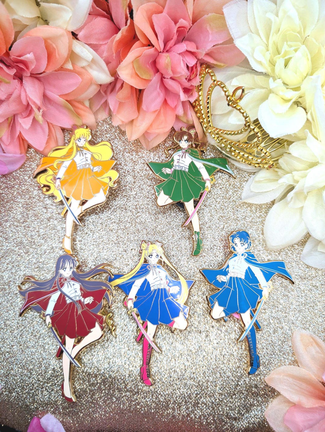 Sailor Moon Demon Slayer Cross Sailor Mercury Sailor Mars Sailor Venus ...