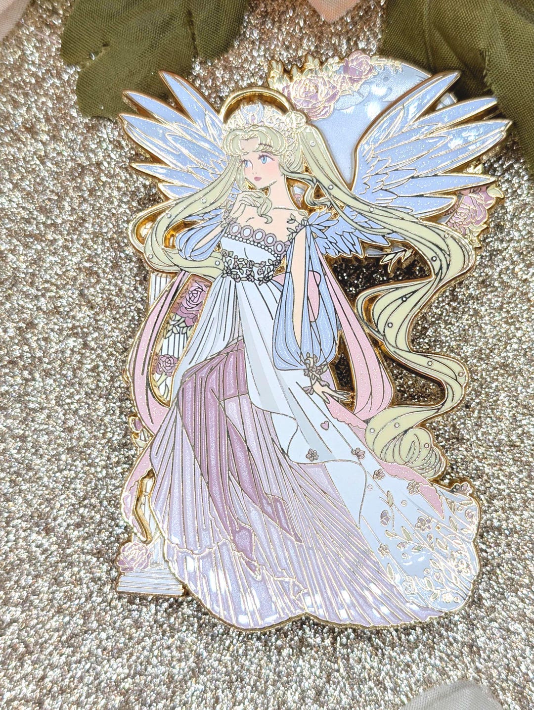 Princess Neo Queen Serenity Angelic Goddess Enamel Pin - Etsy