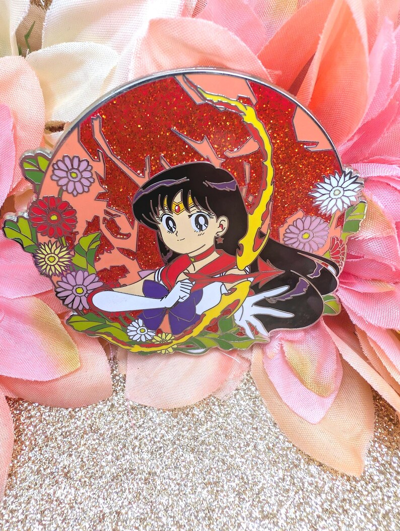 Sailor Moon Sailor Mars Rei Hino Fire Soul Transformation Uniform ...