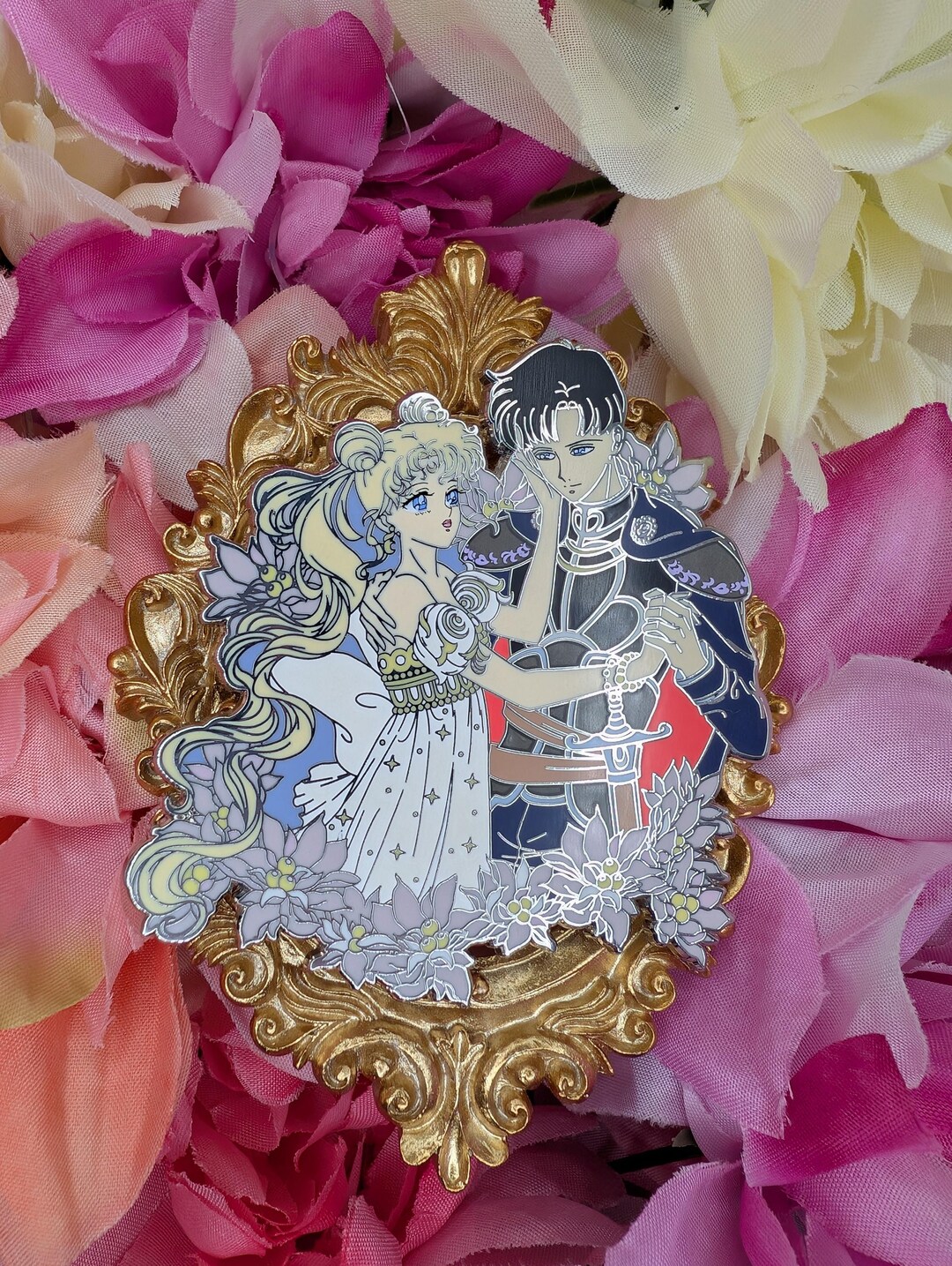 Prince and Princess Moon Kingdom Serenity and Endymion Flirt Pin - Etsy