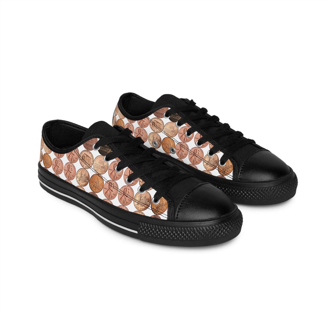 THEY SAY I'm Worth Less ~ "penny" Loafers, Trendy Sneakers, Unique Coin ...
