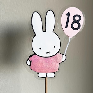 Inspired Nijntje - Miffy Cake Topper - Etsy