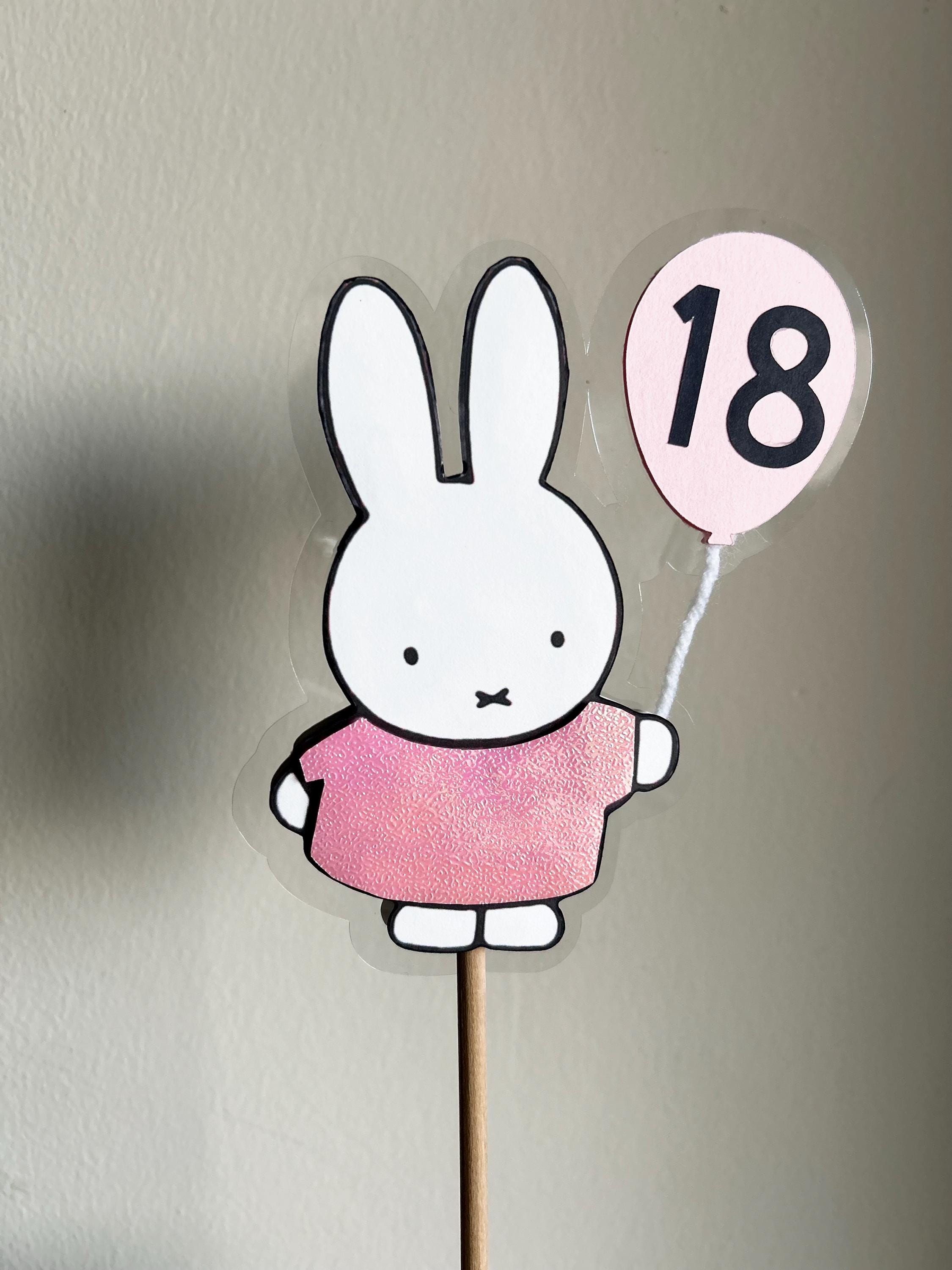 Inspired Nijntje - Miffy Cake Topper - Etsy