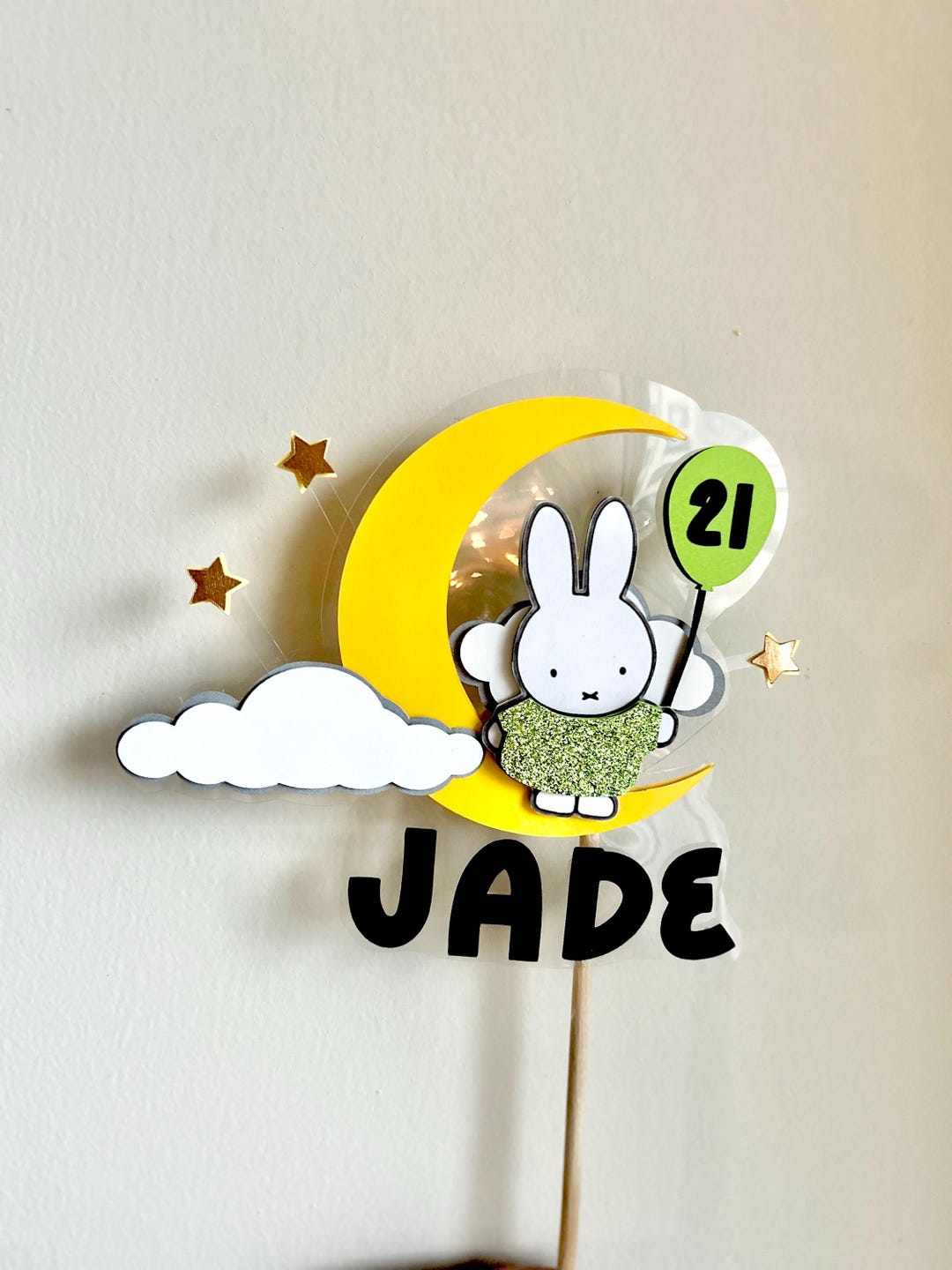 Inspired Nijntje - Miffy Cake Topper - Etsy