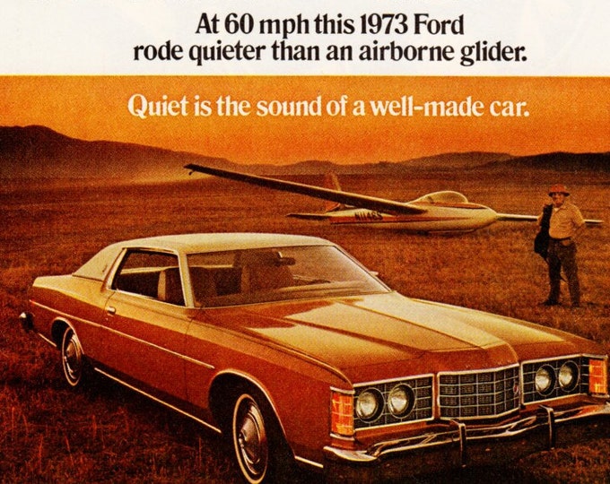 1973 Ford LTD Ad - Etsy