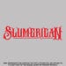 Slumerican Text, Die Cut High Quality Vinyl Sticker Decal - Etsy