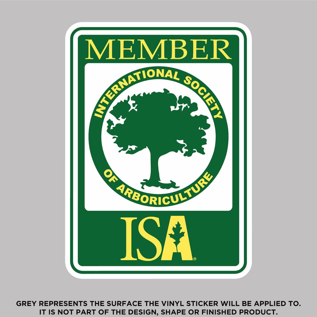 ISA International Society of Arboriculture, High Quality Vinyl Stickers ...