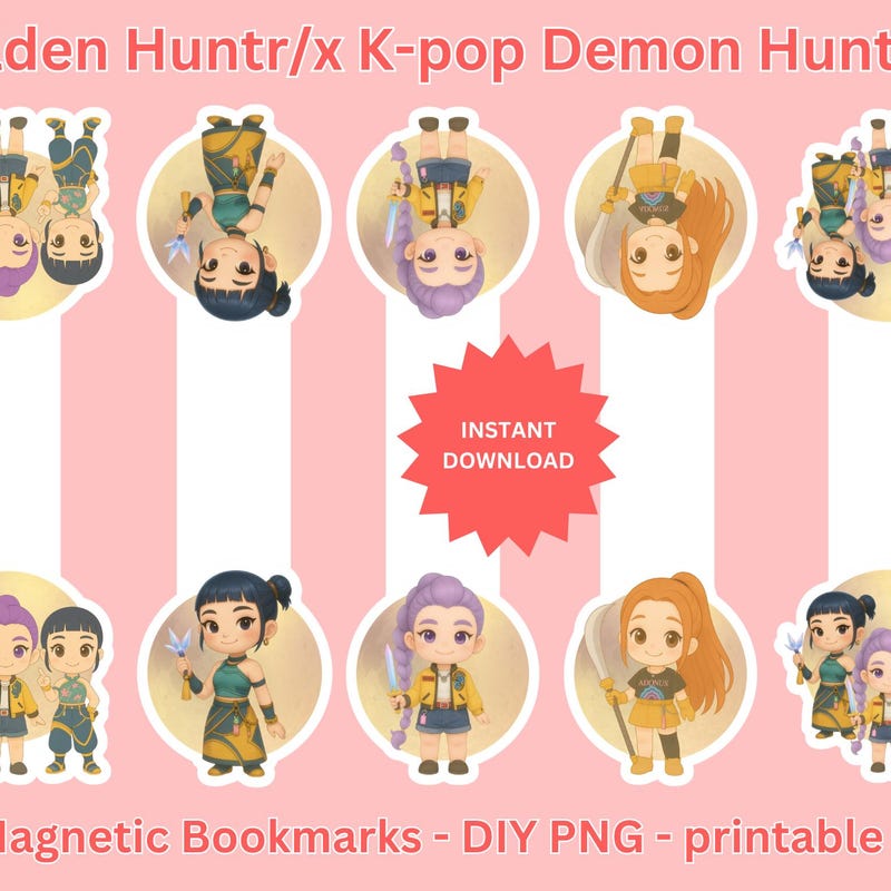 Kpop Demon Hunters School Supplies - Etsy