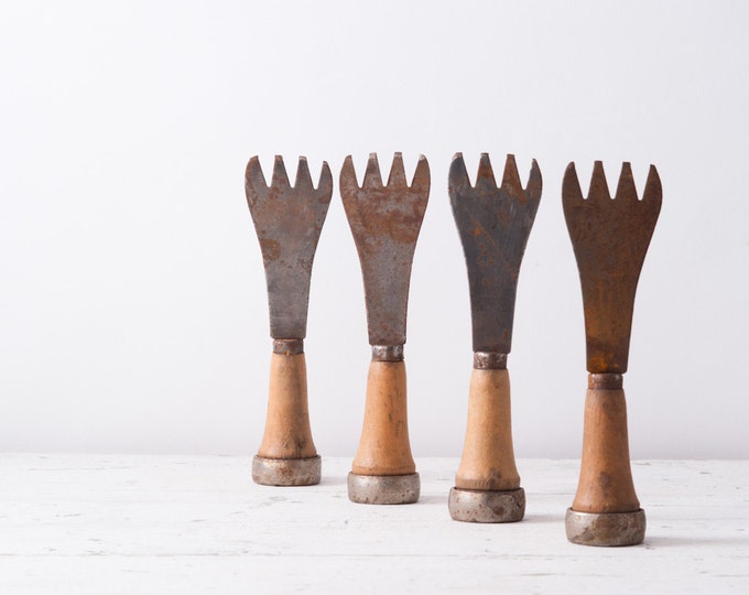 Antique Ice Chopper - Wood & Metal Vintage Ice Pick Tool Utensil - Etsy