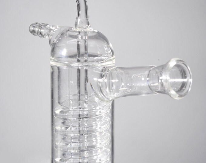 Vintage Pyrex Lab Glass / Pyrex Distillation Condenser With Joints ...