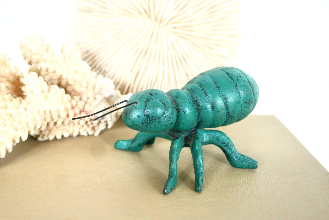 Vintage Cast Iron Ant Figurine. Decorative Insect, Farmhouse Decor ...