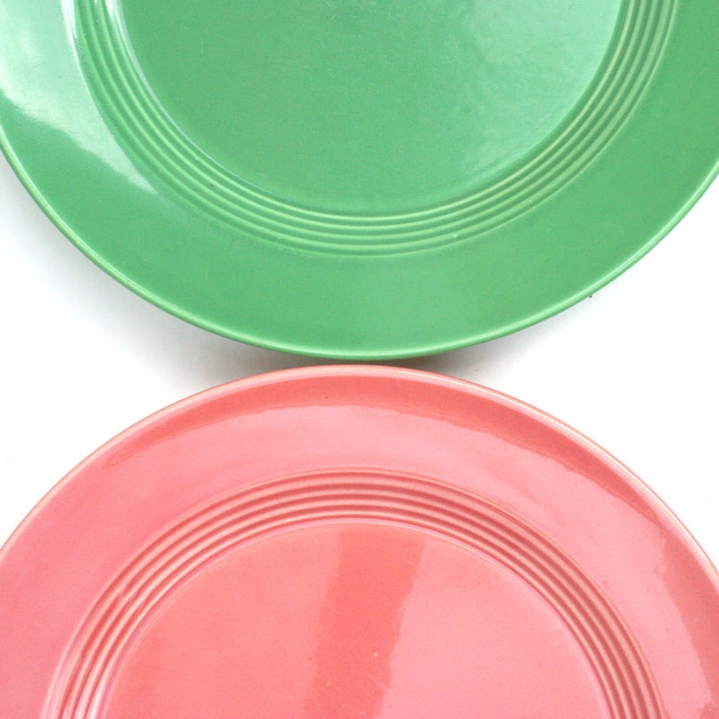 Harlequin Plates - Etsy