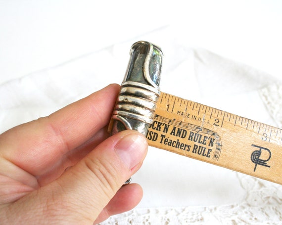 Brian Bergner silver bangle. Modernist bracelet, brut… - Gem