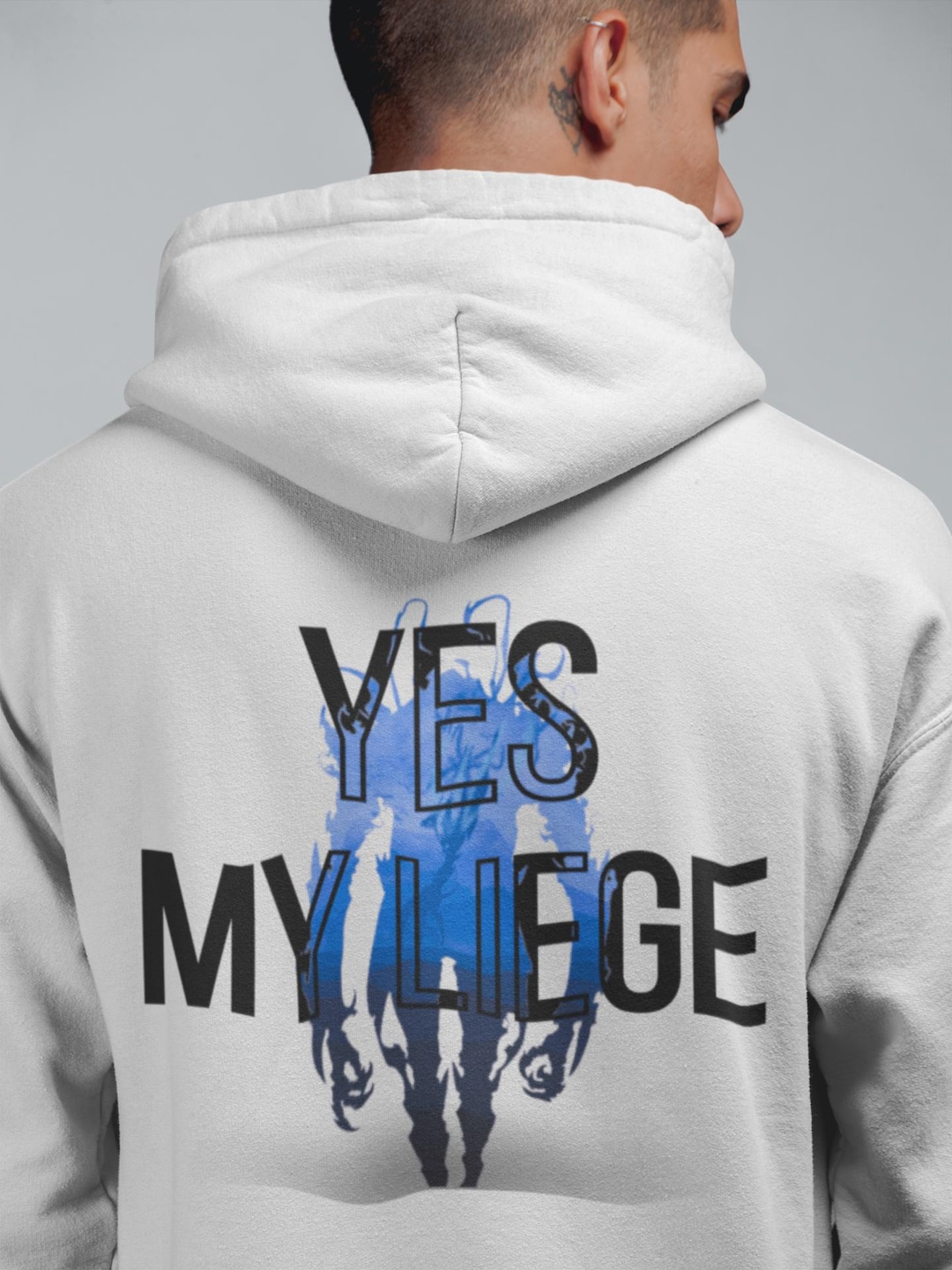 Solo Leveling Hoodie – Yes My Liege Beru Anime Hoodie – Shadow Monarch ...