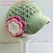 Crochet Hat Pattern Bubnut Best Seller Newsboy Hat Crochet Pattern P207 ...