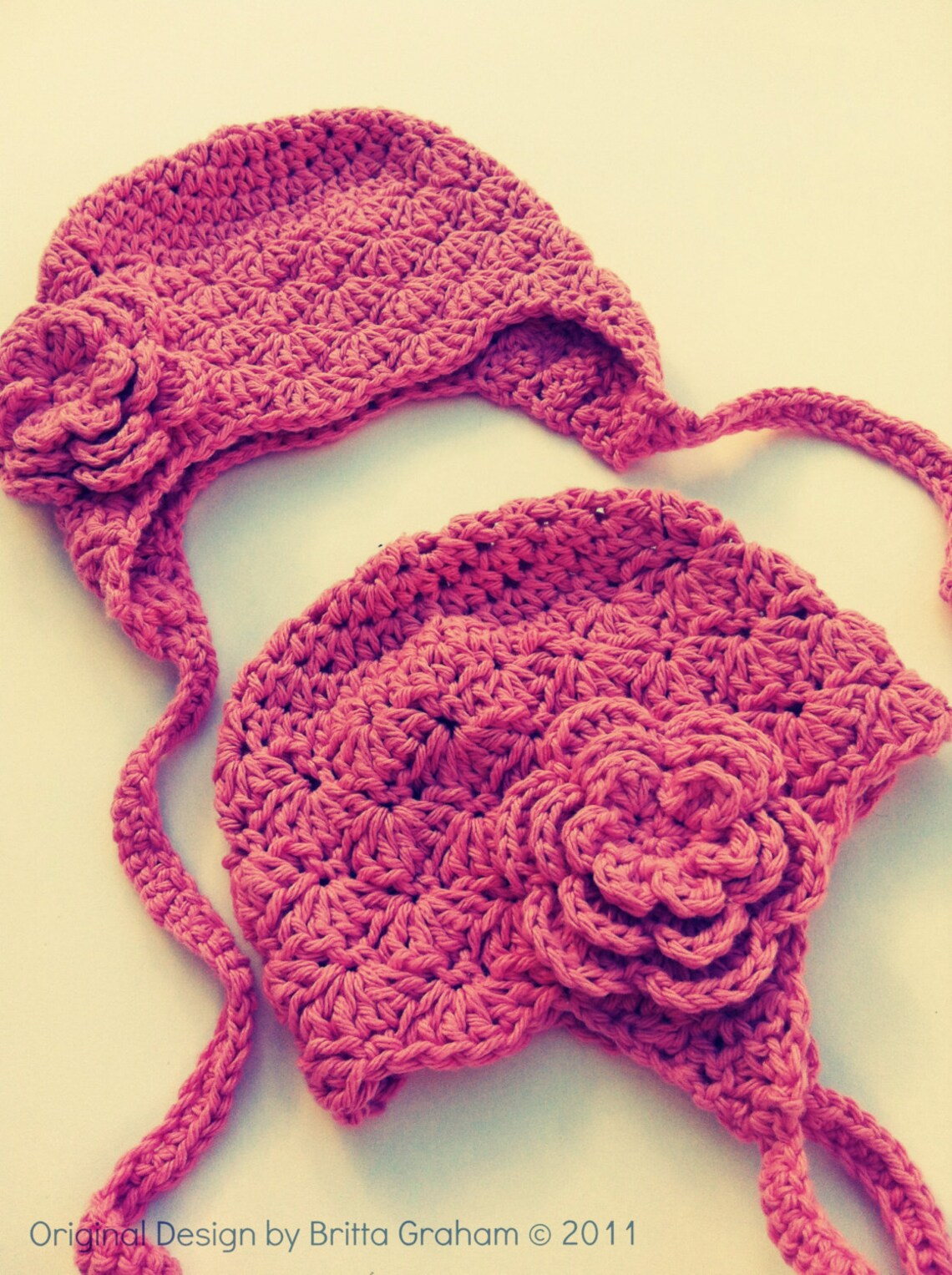 Crochet Pattern Shell Stitch Baby Hat Pattern With Earflaps | Etsy