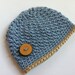 Crochet Baby Hat Pattern - Unisex Bumpy Baby Hat Crochet Pattern No.117 ...