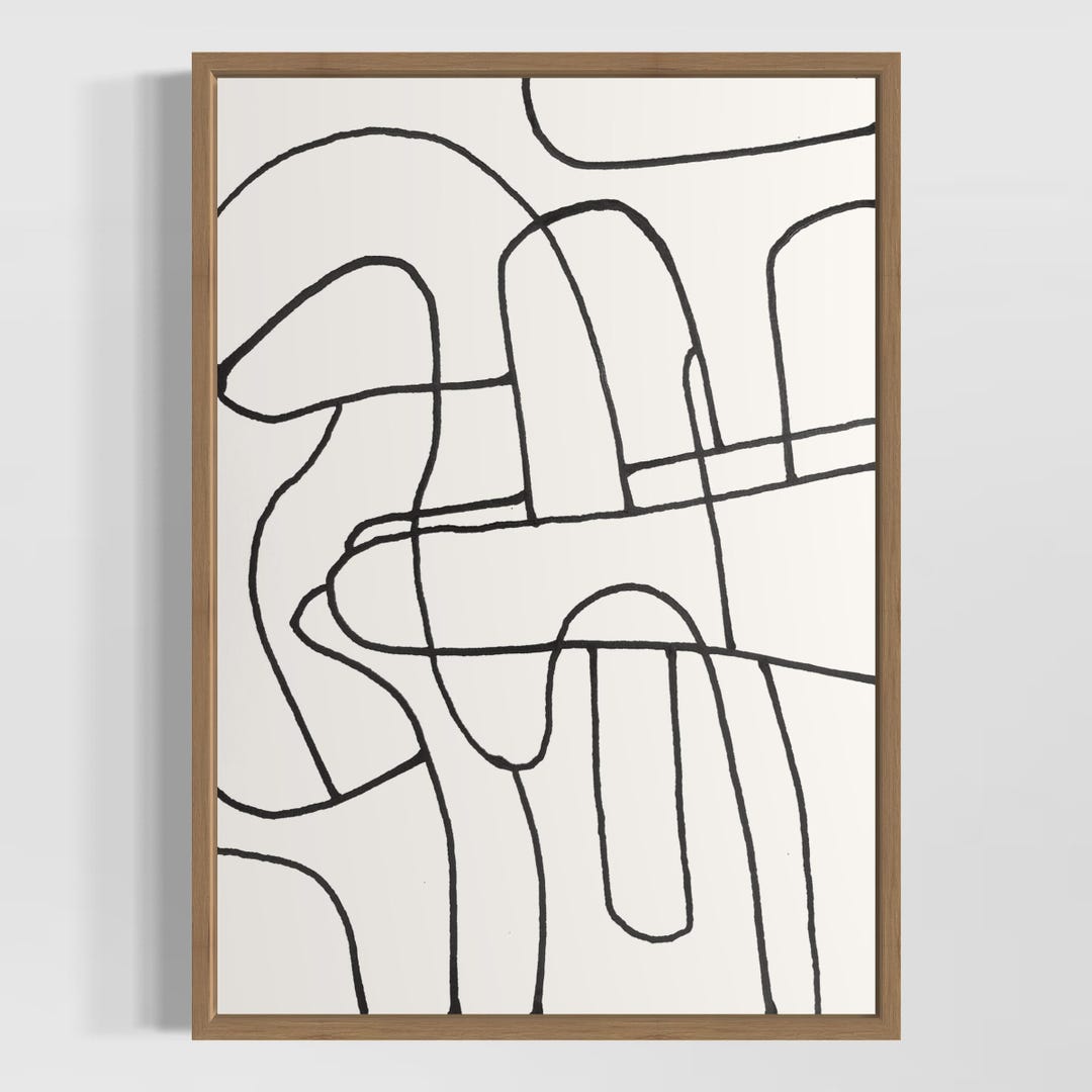 Original A3 Size Art Studio Contemporary Fine Art Modern Abstract Ink ...