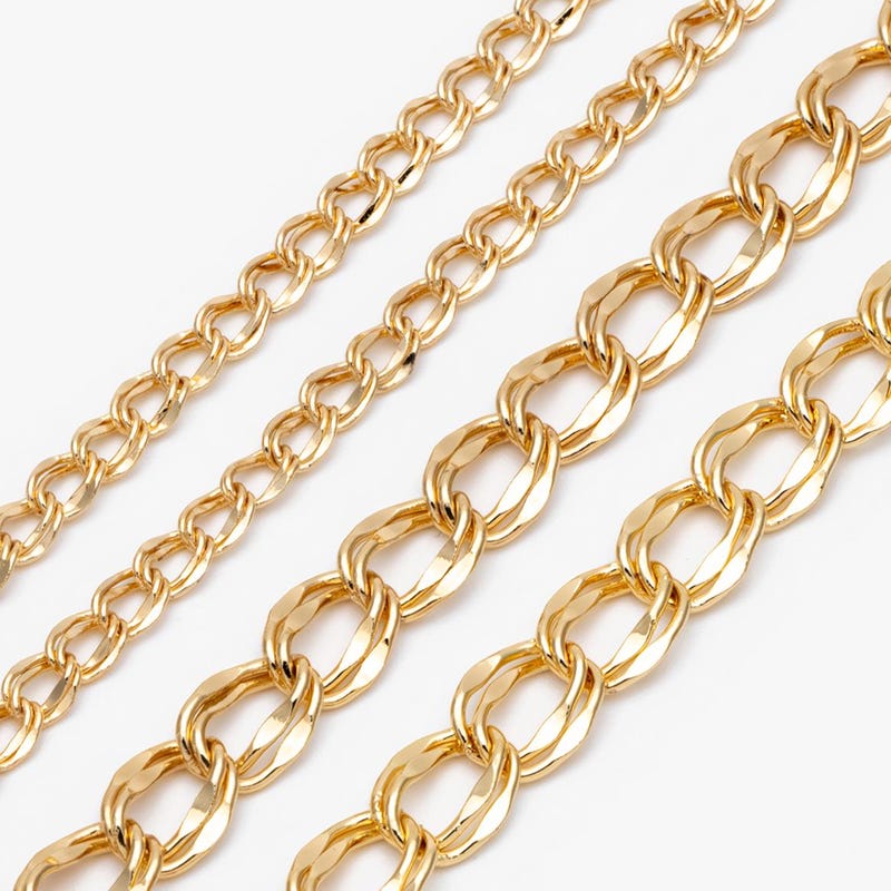 Double Link Chain - Etsy