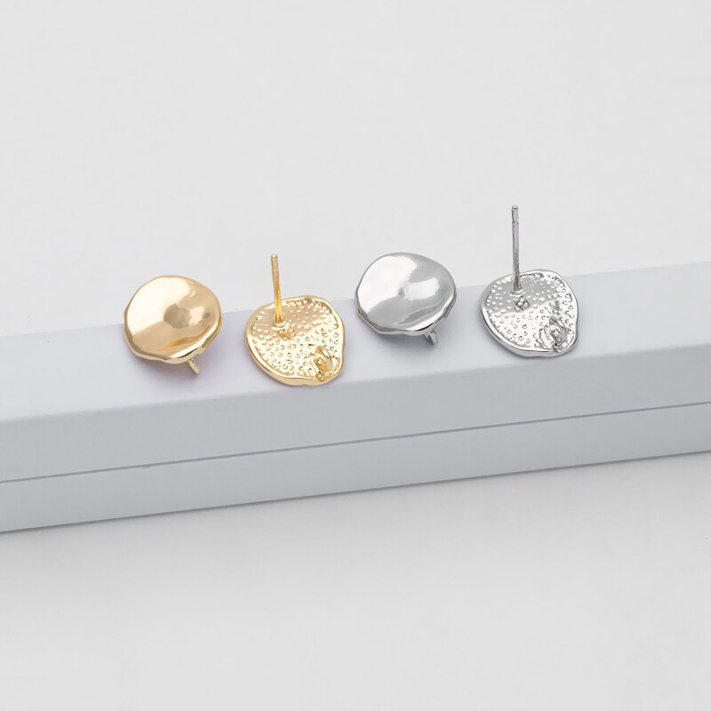 Textured Earrings - Etsy