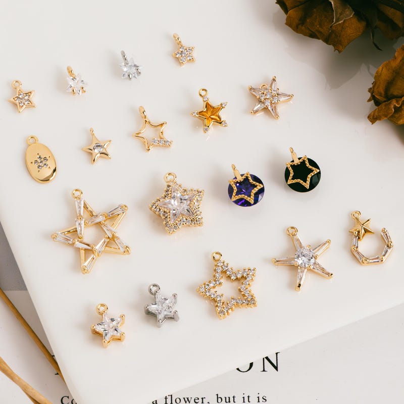Star Charms - Etsy
