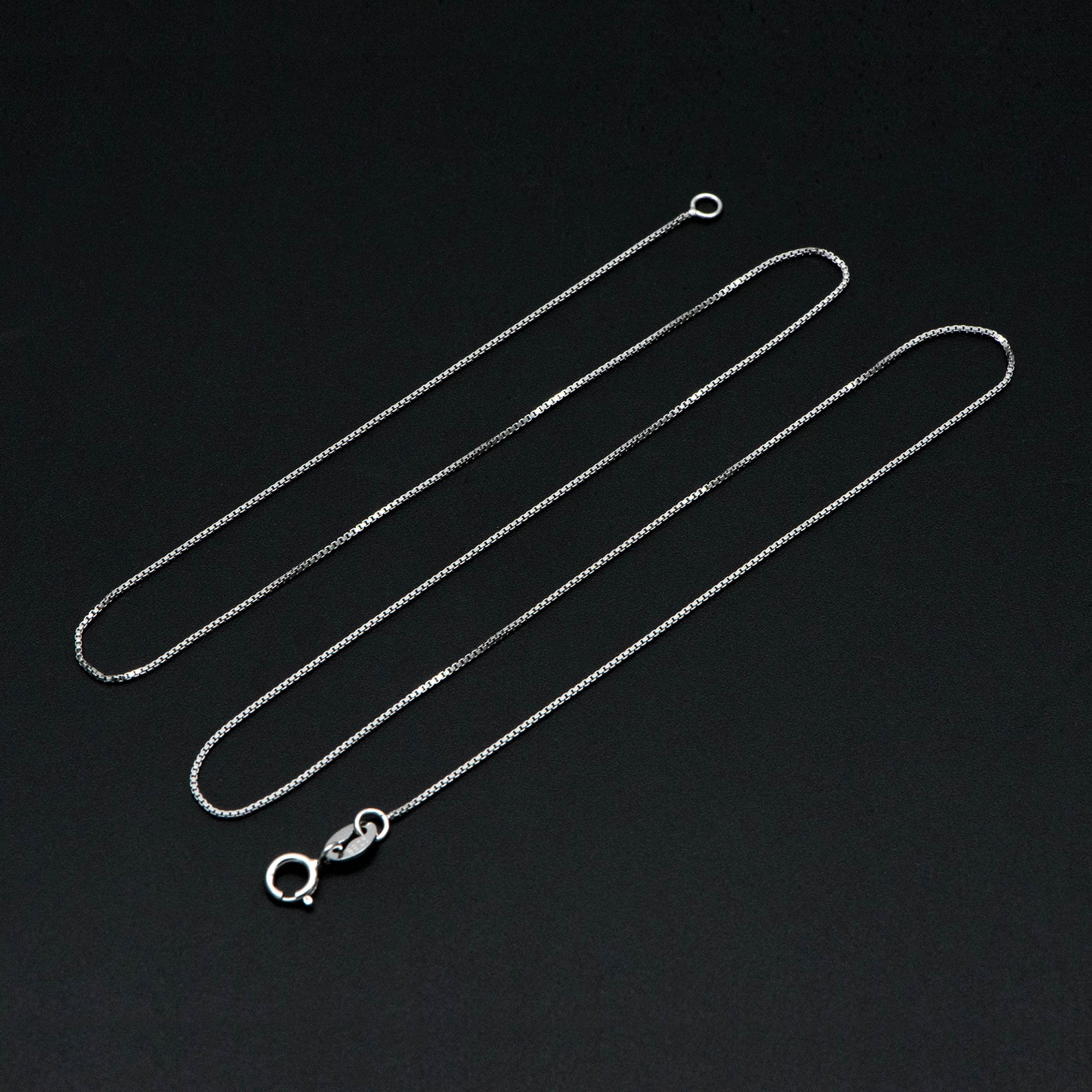 Sterling Silver .925 Finished Necklace Chains for Women | Etsy