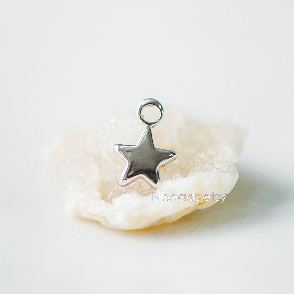 20pcs Gold /silver Star Charms 10x7mm Real Gold/ Rhodium - Etsy