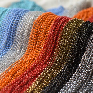 Crystal Glass Rondelle Bead Chain 3mm Thin, Unplated Raw Brass Beaded ...