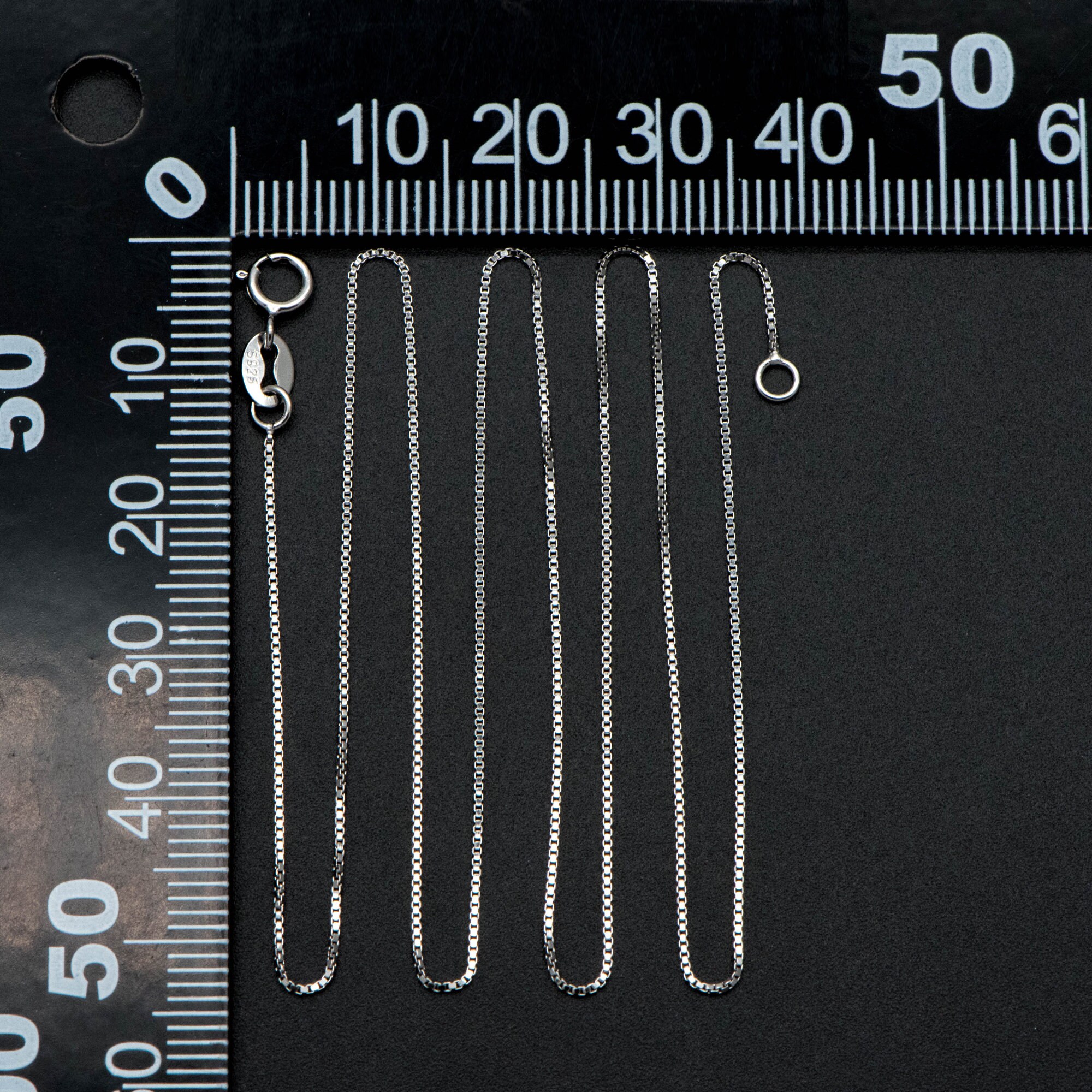 Sterling Silver .925 Finished Necklace Chains for Women - Etsy