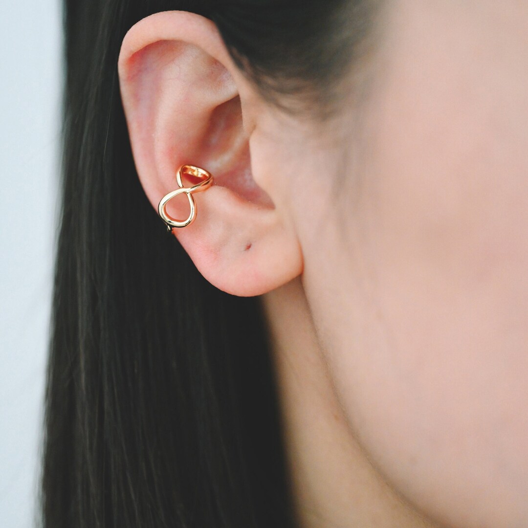 10pcs Infinity Ear Cuff, Cartilage, Dainty Earcuff Earring (GB-2121) - Etsy