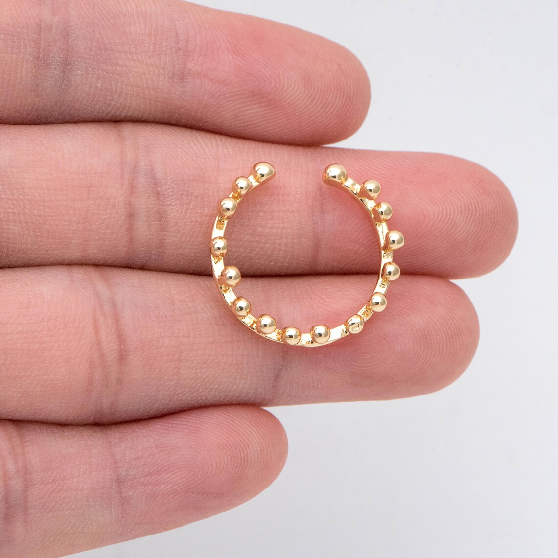 4pcs Gold Crown Ring Adjustable Rings King Ring Everyday - Etsy