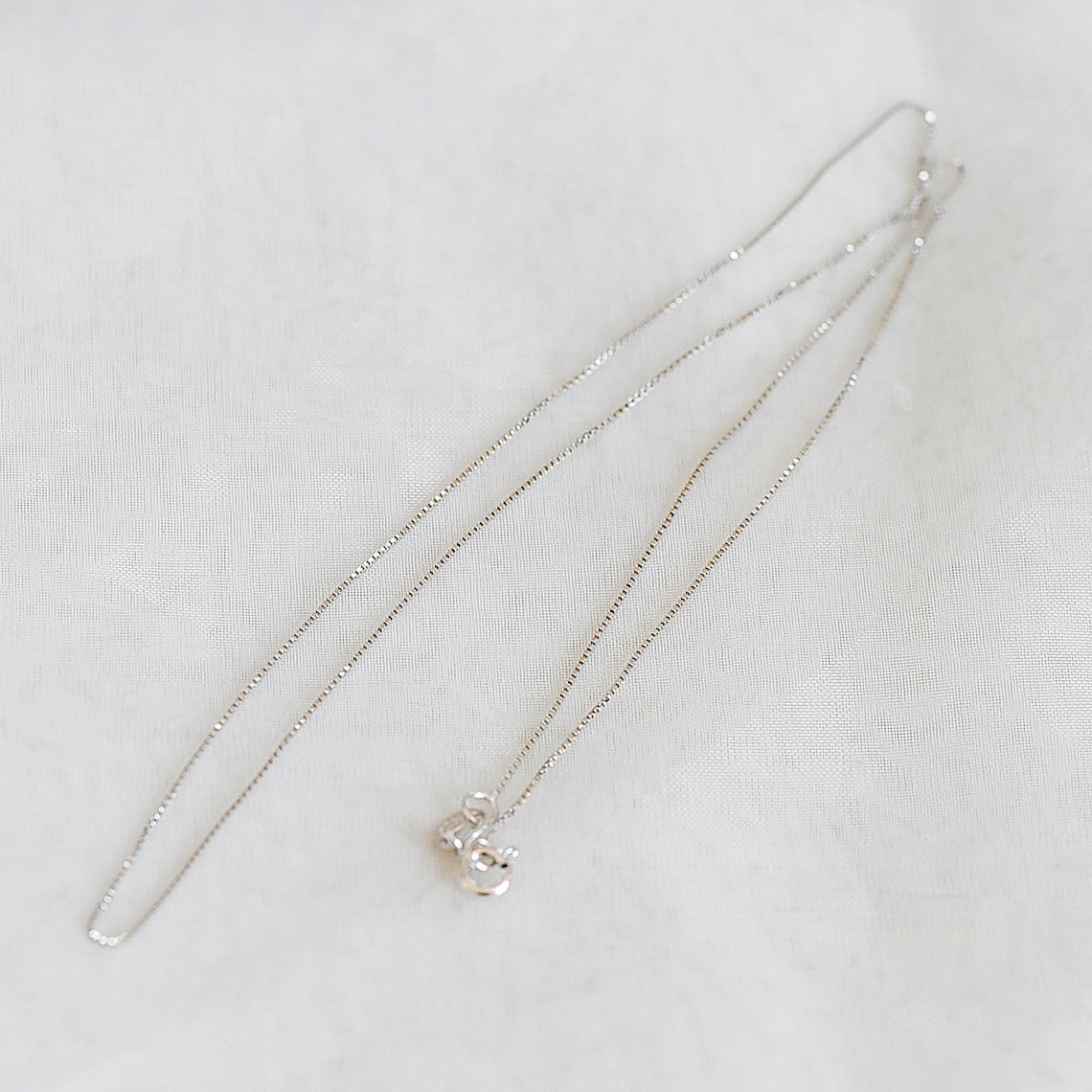 Sterling Silver .925 Finished Necklace Chains for Women | Etsy