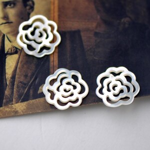 10pcs White Mother of Pearl Shell Cloud Cut Out Carvings 17mm - Etsy