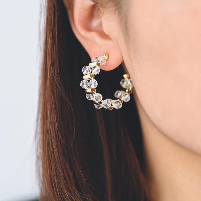 C Shape Earrings - Etsy