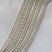 White Enamel Brass Arrow Chain 6mm, Flat Chevron Chain, Herringbone ...