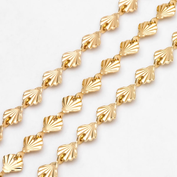 Gold Shell Necklace - Etsy