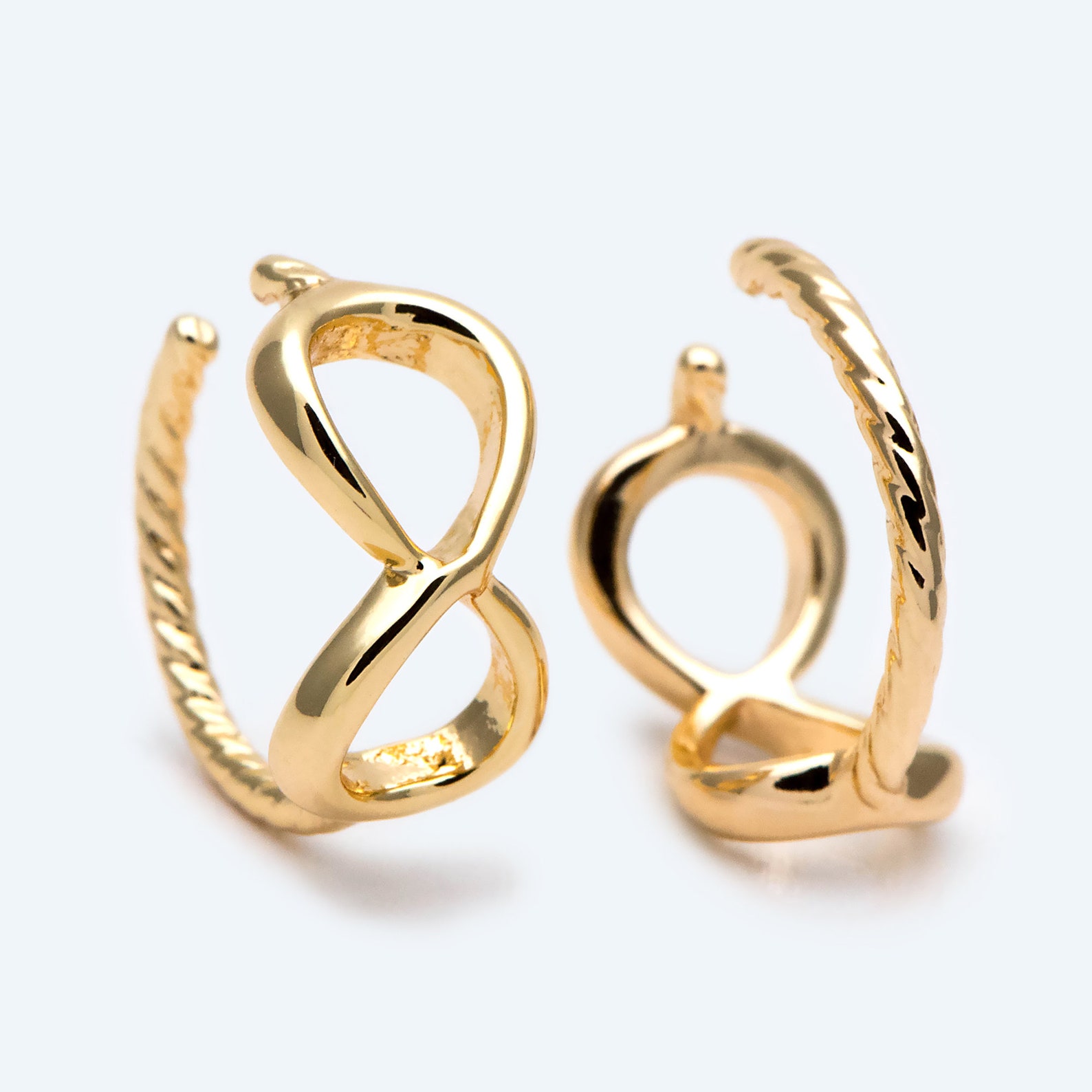 10pcs Infinity Ear Cuff Cartilage Dainty Earcuff Earring | Etsy