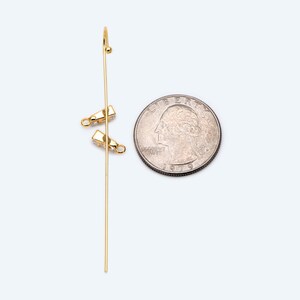 4pcs Edgy Wrap Pin Hook Ear Cuff CZ Ear Pin Earring Cane Ear | Etsy